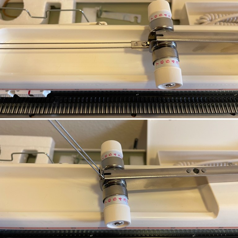 Silver Reed SK 840 Knitting Machine Unboxing and Assembly – ELY Knits